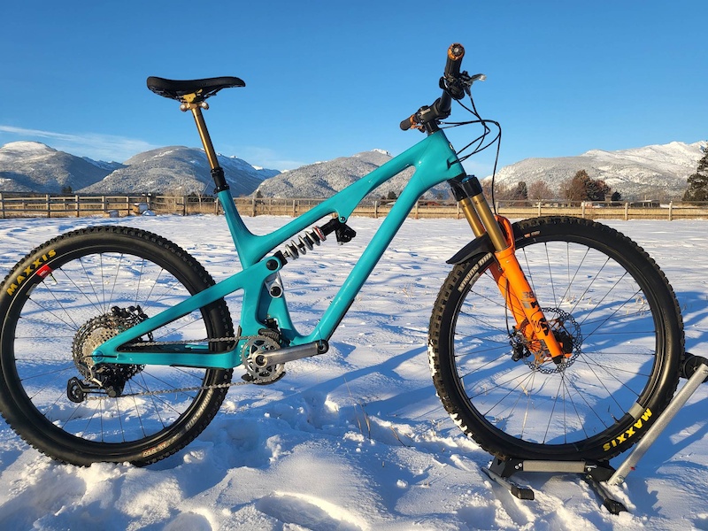2021 Yeti SB140 TURQ Frameset - Cascade Link / Push Coil For Sale