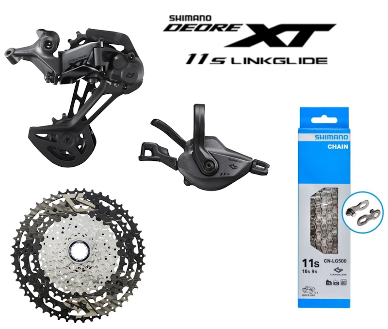 2023 Shimano XT M8130 LINKGLIDE 1x11 kit 4-piece #emtb For Sale