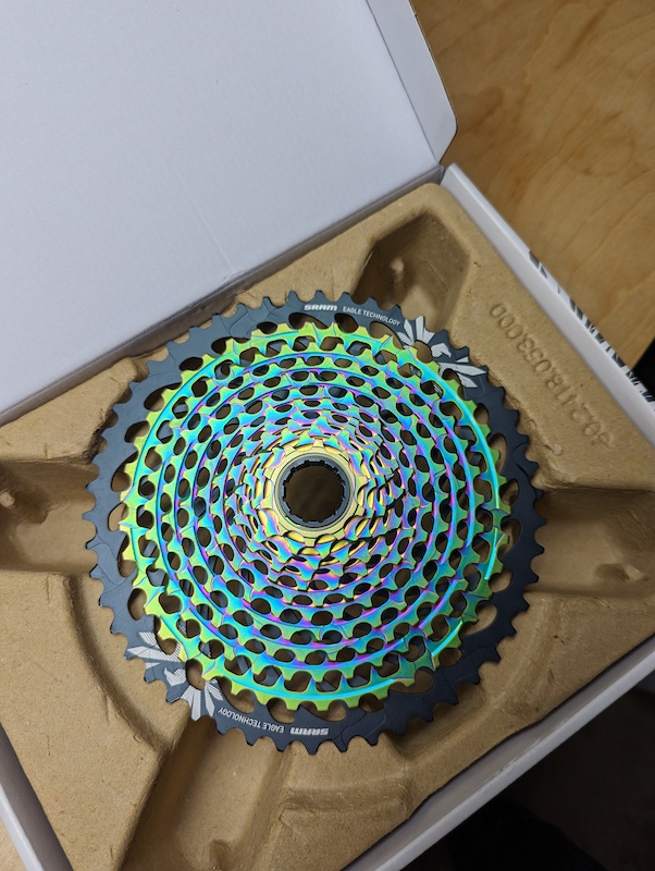 2021 SRAM XX1 Eagle 1299 10-50T Rainbow Cassette For Sale