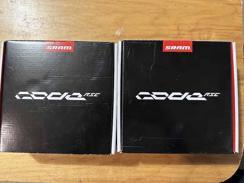 2022 SRAM Code RSC brakeset F&R For Sale