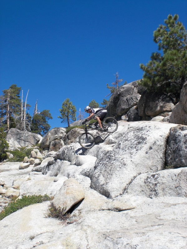 Granite Slab Mountain Biking Trail - Bear Valley, CA