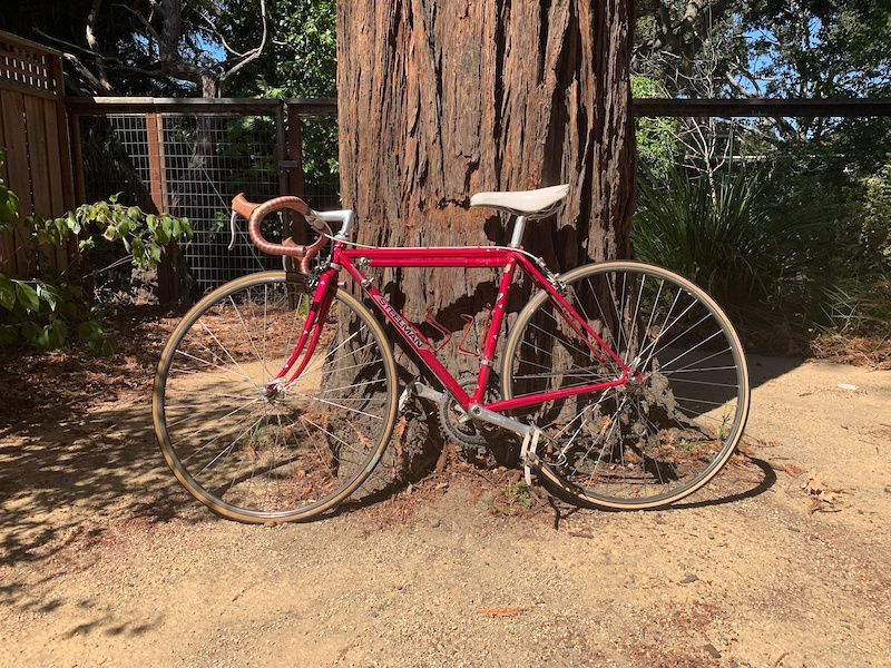 Brent Steelman custom road bike vintage 1984 45cm S/T For Sale