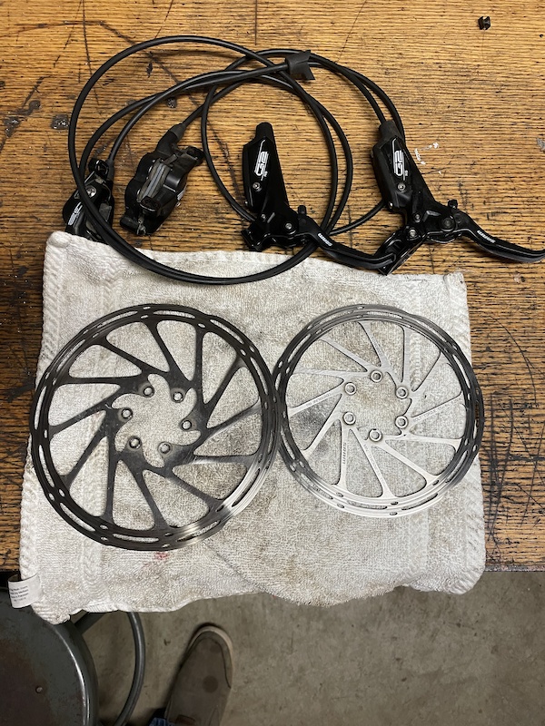 2021 SRAM G2 RS complete brake set including rotors For Sale