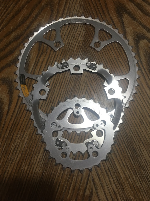 Vintage deore chainrings For Sale
