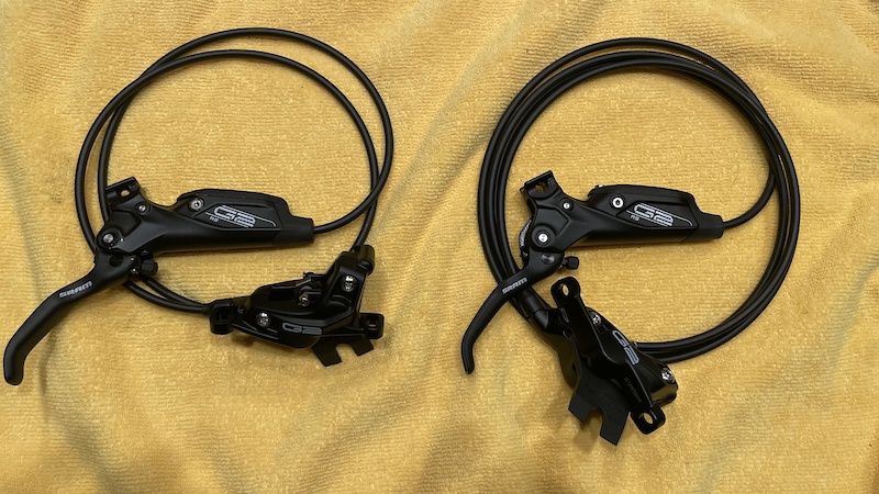 2022 SRAM G2 RS Front/Rear Brake Set w/ pads NEW For Sale