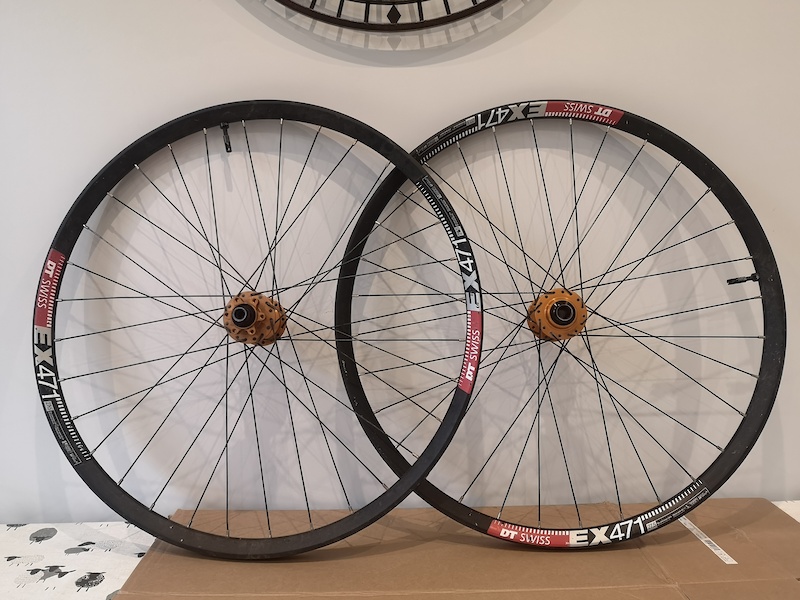2020 27.5" DT Swiss Ex471 on Hope Pro 4 hubs (Boost) For Sale