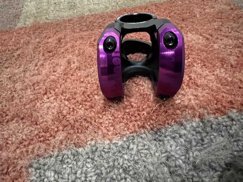 2022 e*thirteen Plus 35 Stem, Purple clamps, 50mm For Sale