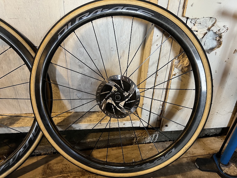 Shimano Dura Ace C40 Tubular Wheelset 9170 For Sale