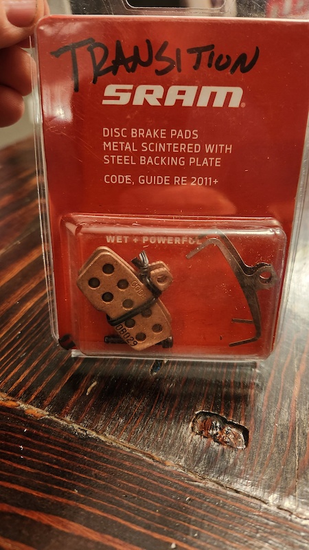 2022 SRAM Code R Guide RE Brake Pads For Sale