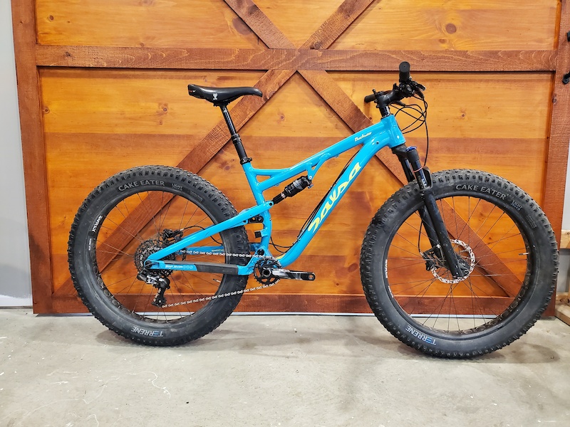 2016 Salsa Bucksaw Medium Full Suspension Fat Bike For Sale