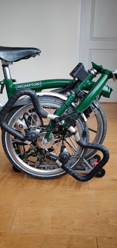 2017 Brompton P6R 6 speed folding bike plus bags For Sale