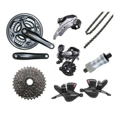 [3x8 Speed] SHIMANO Altus M310 Series Groupset For Sale