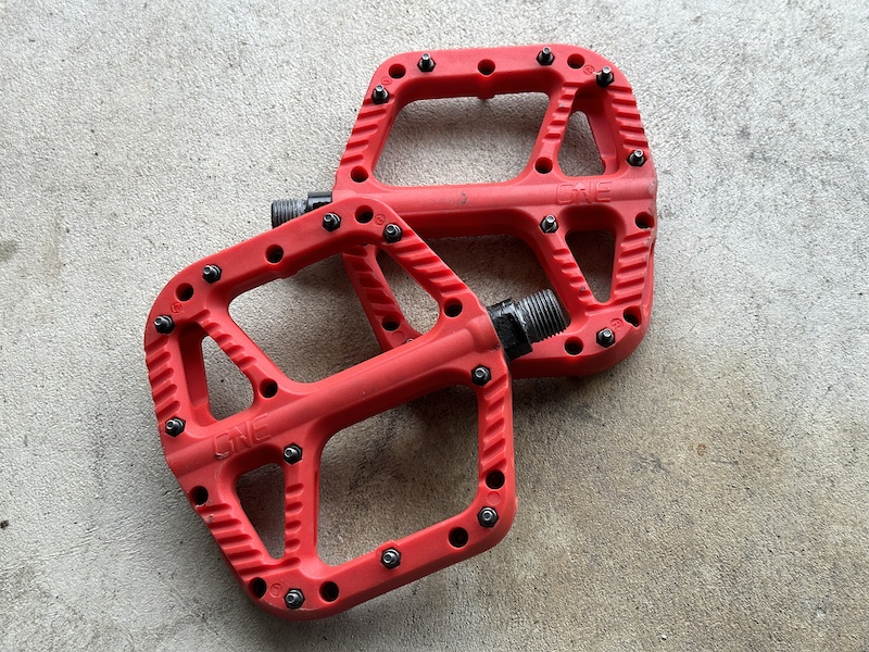 2022 OneUp Composite pedals - Red For Sale