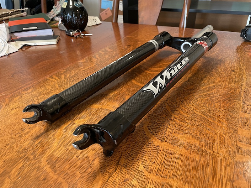 White Brothers Rock Solid 29er Rigid Carbon Fork For Sale
