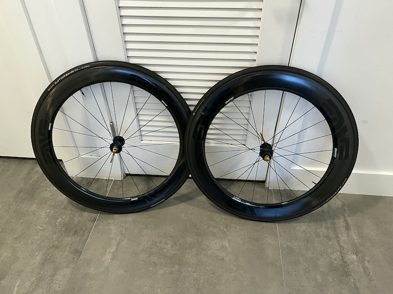 ENVE 5.6 SES Carbon Wheels, Tubular, Rim Brake Gen 1 For Sale