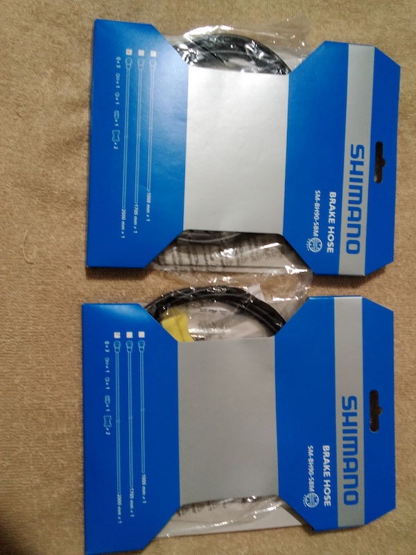 2 Shimano BH90 Brake Hose Kits (Ship & Fees Incl.) For Sale
