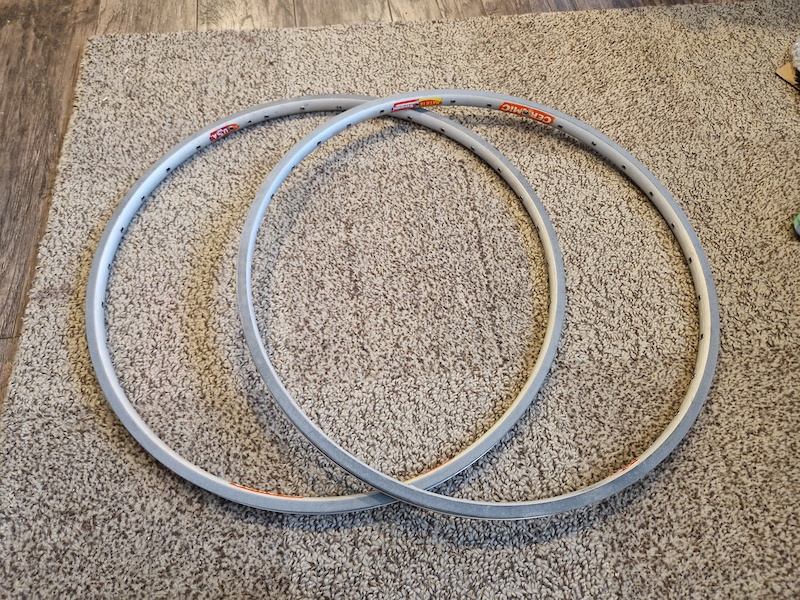 Vintage NOS Matrix Swami Cermaic Coated 26" Rims 32h For Sale