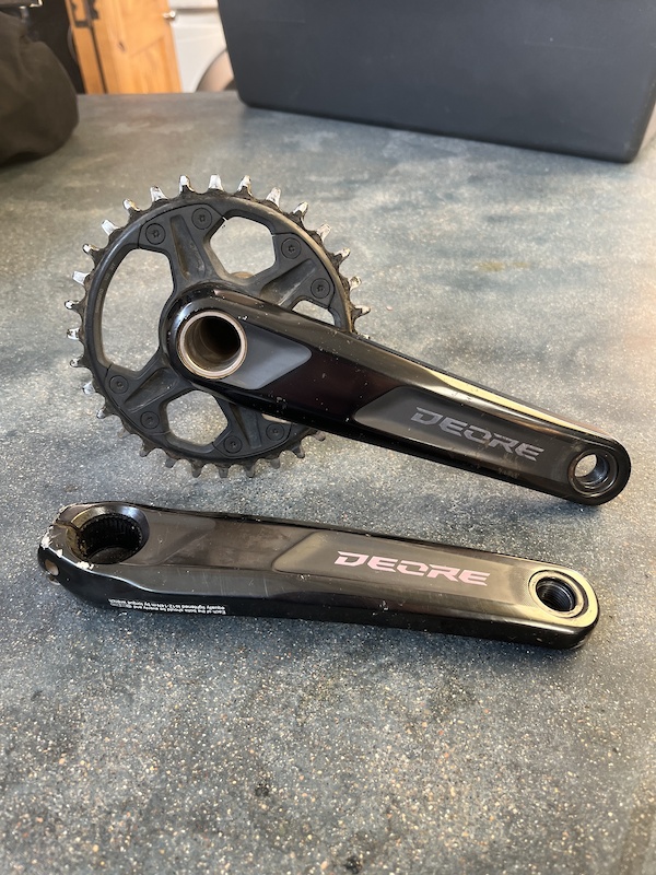 170 mm Deore cranks/chainring/12sp shifter For Sale