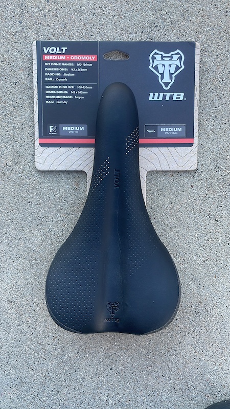 2022 WTB Volt Chromoly Rails Saddle Medium, Medium For Sale