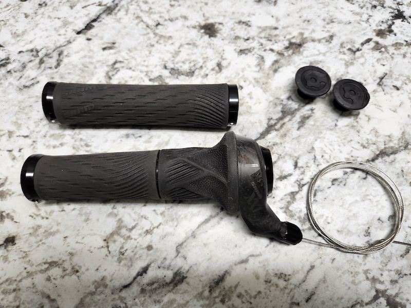 Sram XX1 Grip Shift Shifter with grips For Sale