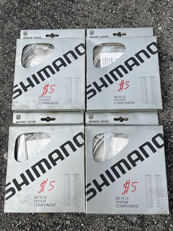 2005 Shimano Steel Braided Brake Lines For Sale