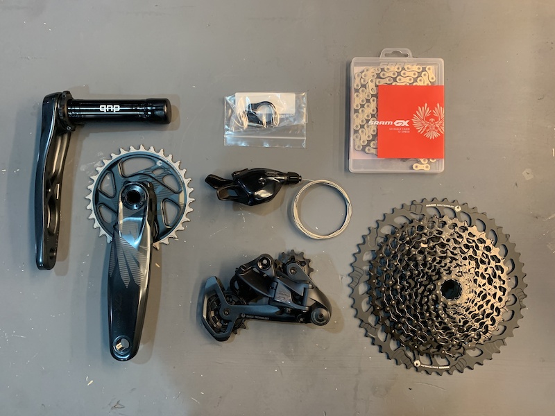 2023 SRAM GX Eagle Groupset - 170mm, Boost, 32T, DUB For Sale