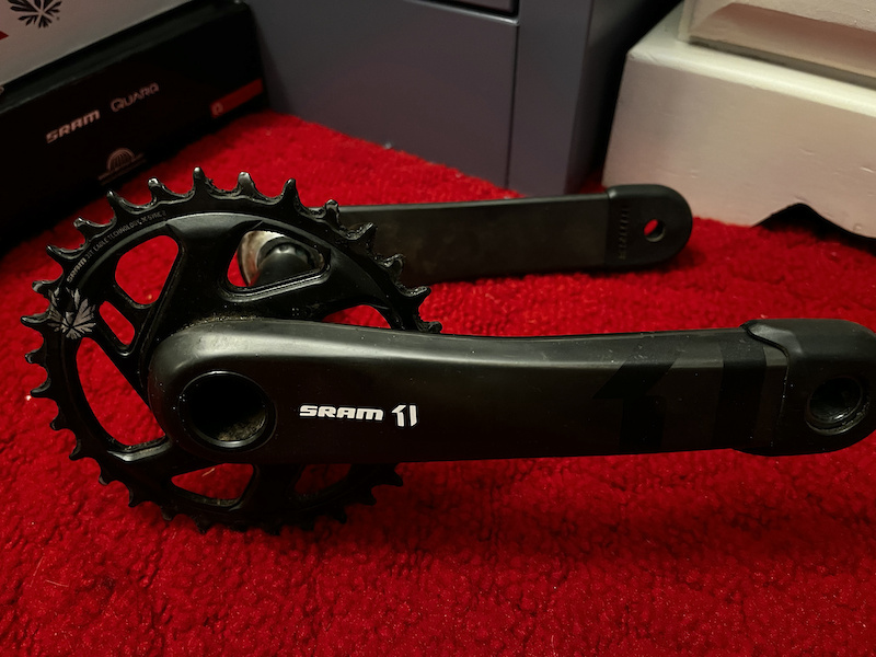 2019 SRAM GXP Carbon Cranks 11 speed 175mm 32T For Sale