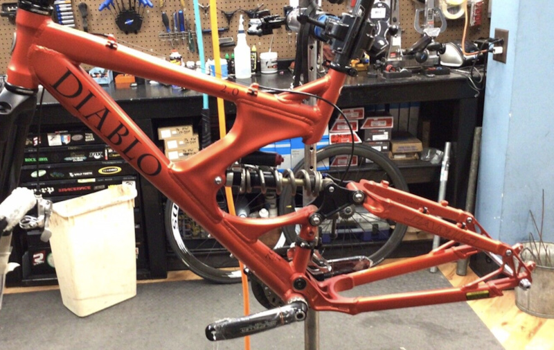 NEW Jamis Diablo 2.0 NOS Freeride Frame For Sale