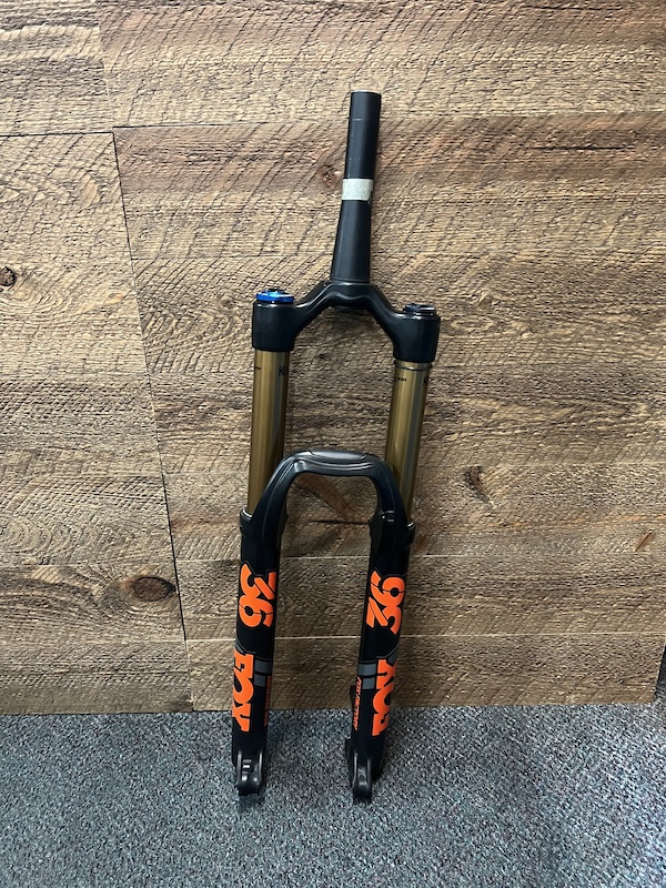 2019 Fox Factory 36 black with orange decals For Sale