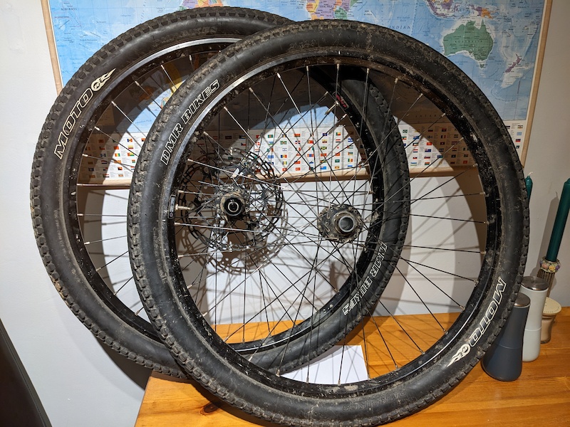 26" Hope Pro 2 Evo front and Magura/DT Fr rear wheels For Sale