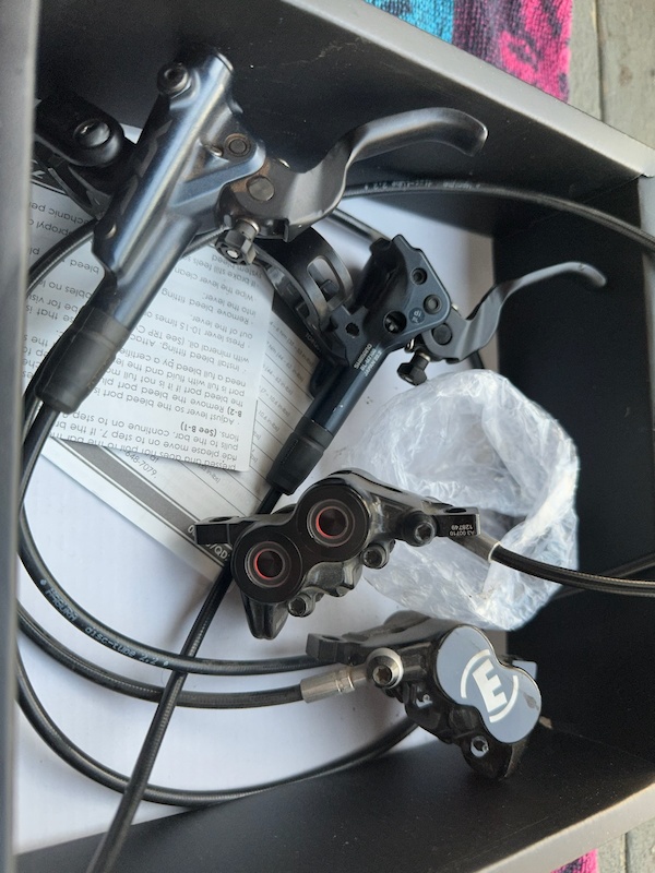 2021 Shigura F/R Brakeset (SLX 7100 + Magura MT5 Calipers) For Sale