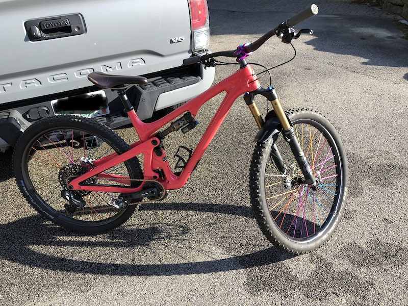 2022 Yeti SB130 Turq Frame Watermelon size large For Sale