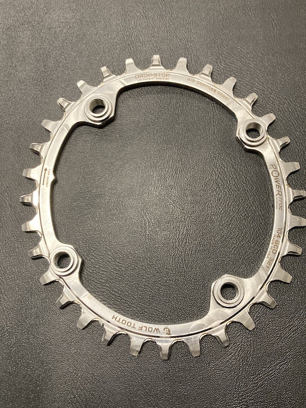 Wolftooth Oval 104 BCD 32t Stainless Steel Chainrings For Sale
