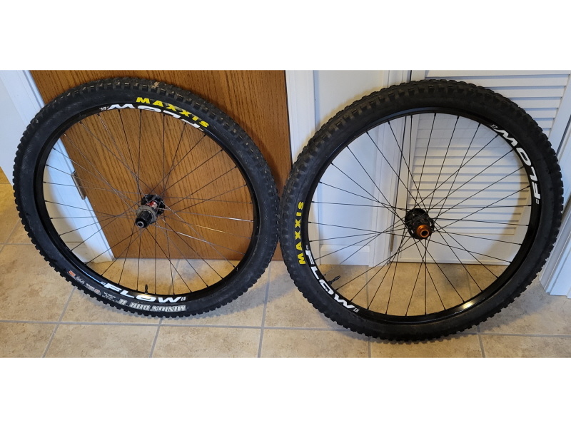 DT Swiss 240 OS Hubs 110/142 27.5 Stans Flow Ex Rims For Sale