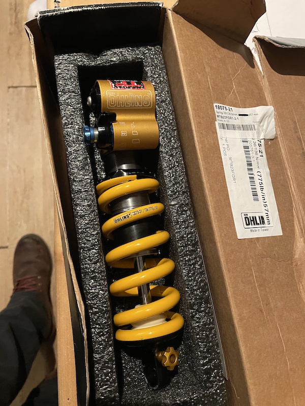 2021 Ohlins ttx22m coil shock 210x55 For Sale