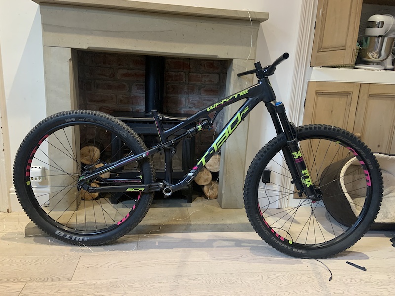 2017 Whyte T130 RS frame,wheels and fox 34 forks size small For Sale