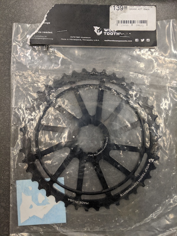 2018 New Wolftooth GC 42T Cog for Sram Cassette For Sale