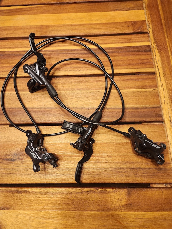 2022 Shimano Deore XT 8100/8120 4 Piston Brakes For Sale