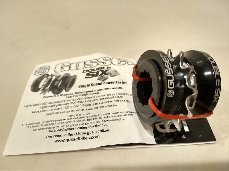 Gusset Double Six SS conversion For Sale