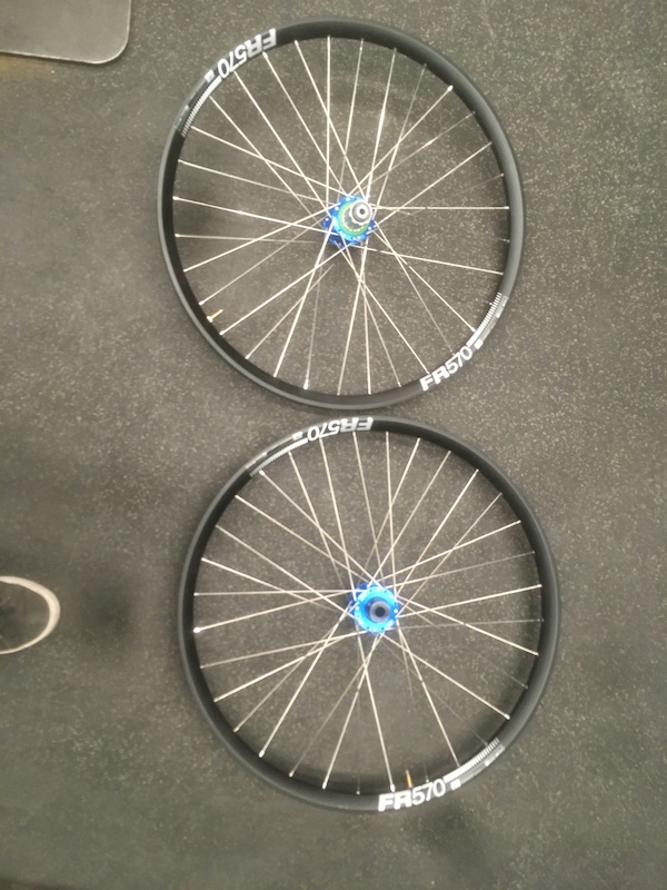 2022 Hope pro 4 hubs dt Swiss fr570 rims pair wheelset For Sale