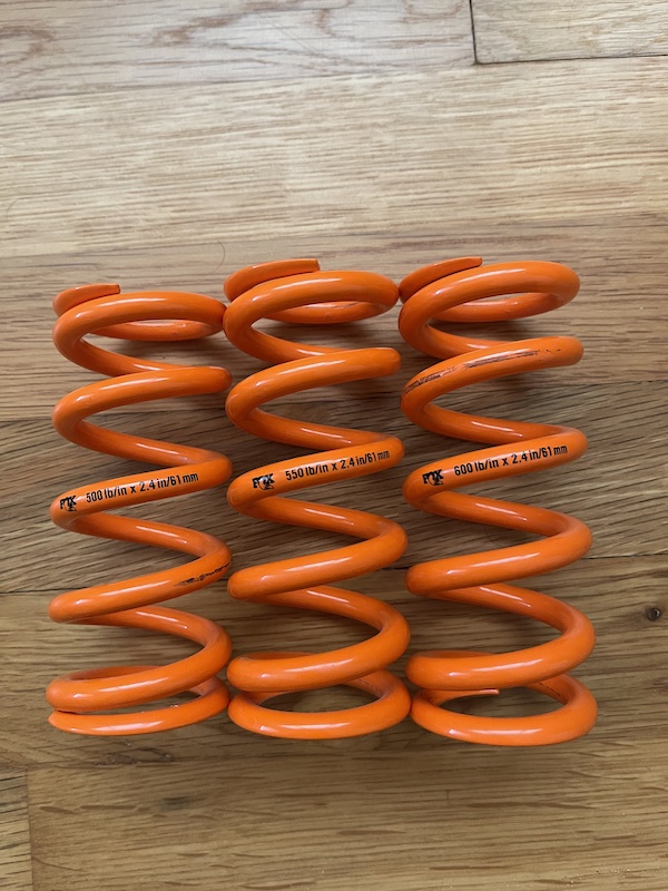 2022 FOX SLS Coil Rear Shock Spring 500/550/600lbs For Sale