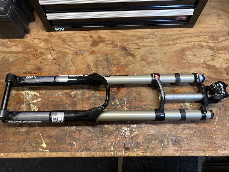 2010 Rockshox Boxxer World Cup w/ Stem For Sale