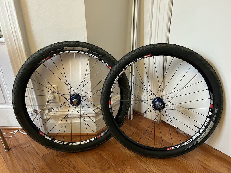 2020 Chris King ISO qr 650b wheelset with Teravail tires For Sale