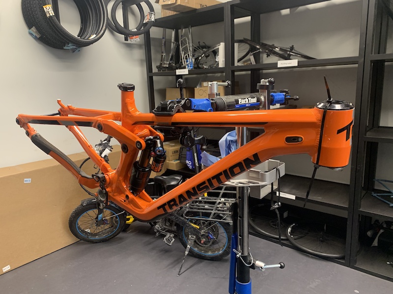 2022 Alloy Transition Spire Factory Orange Frame For Sale