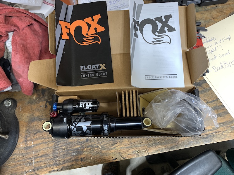 2023 Fox Float X standard mount shock and Trek adapters For Sale