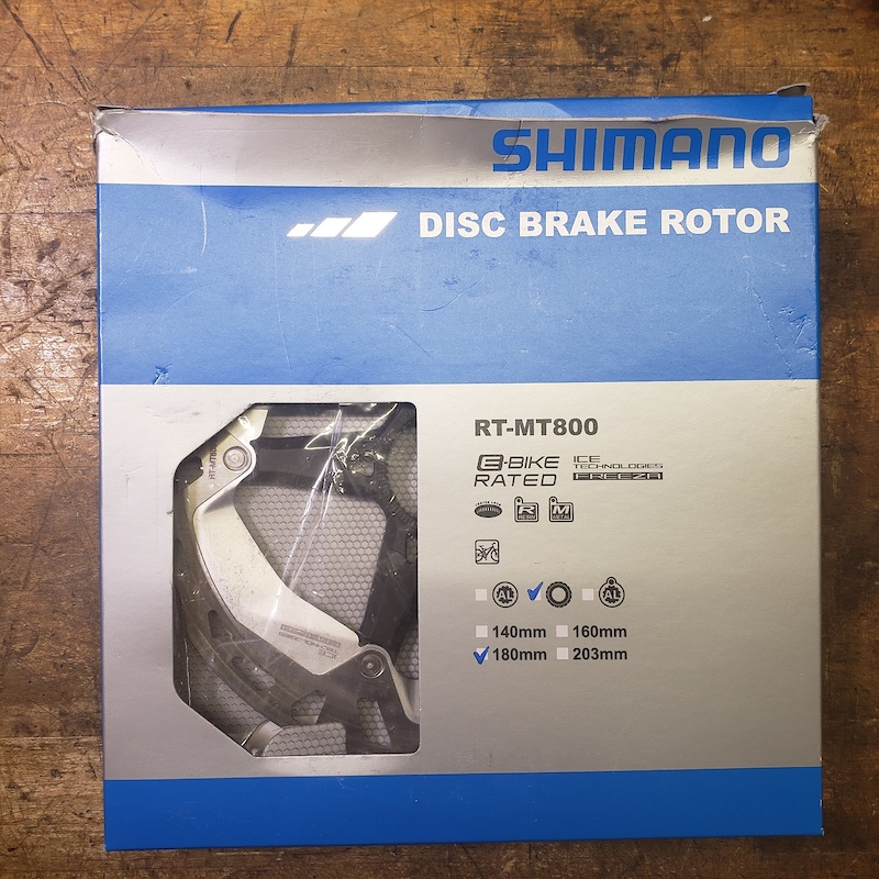 Shimano XT 180mm RT-MT800-M Center Lock Brake Rotor For Sale