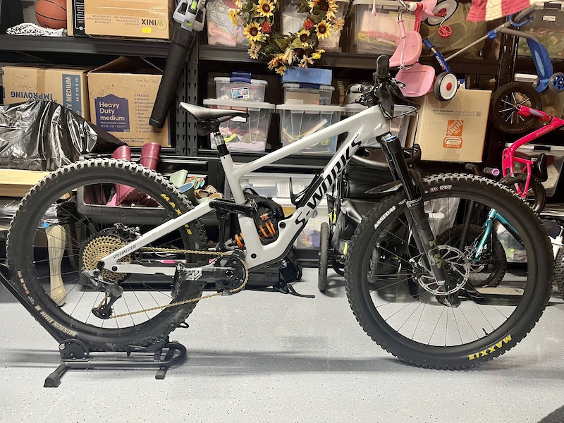 2020 Specialized S-Works Enduro S3 (Dove Grey) FULLY LOADED For Sale