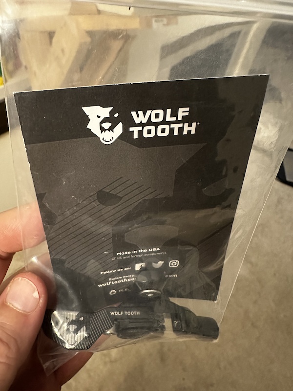 2022 Wolftooth dropper remote, Sram mmx adapter For Sale