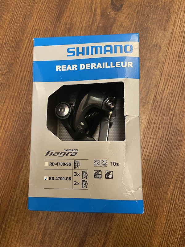 -3027- Shimano Tiagra RD-4700-GS Rear derailleur 10s For Sale