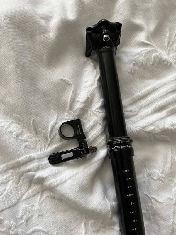 2022 TransX dropper and lever 30.9 DIA, 125mm drop For Sale